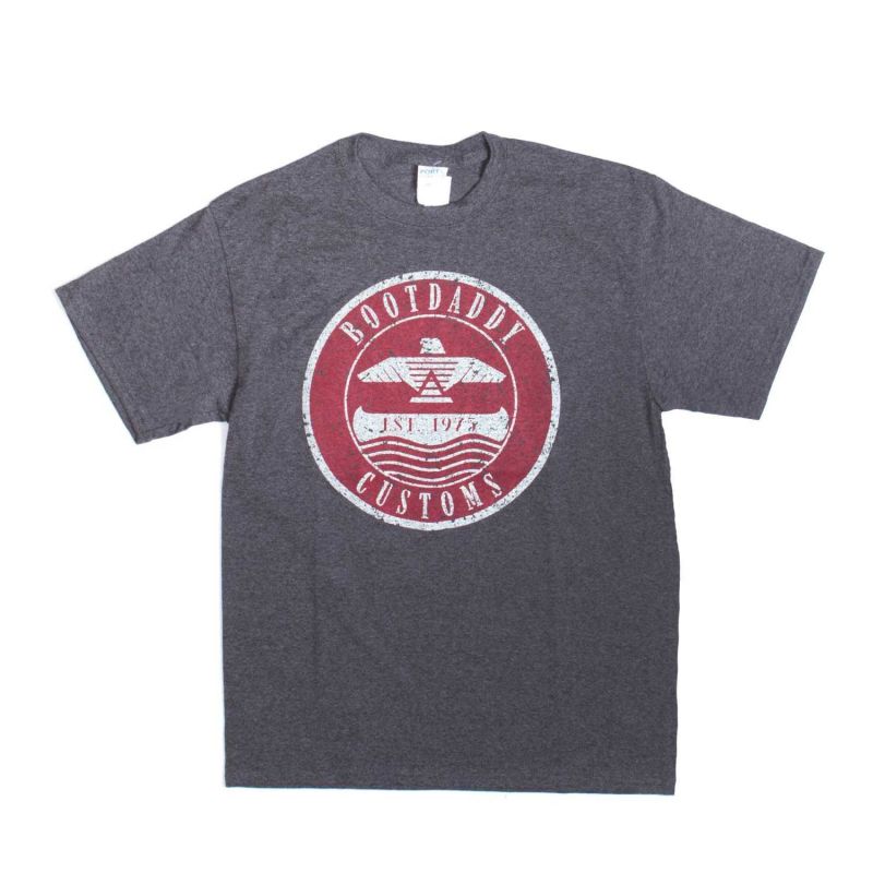 BootDaddy Mens Thunderbird Logo T Shirt