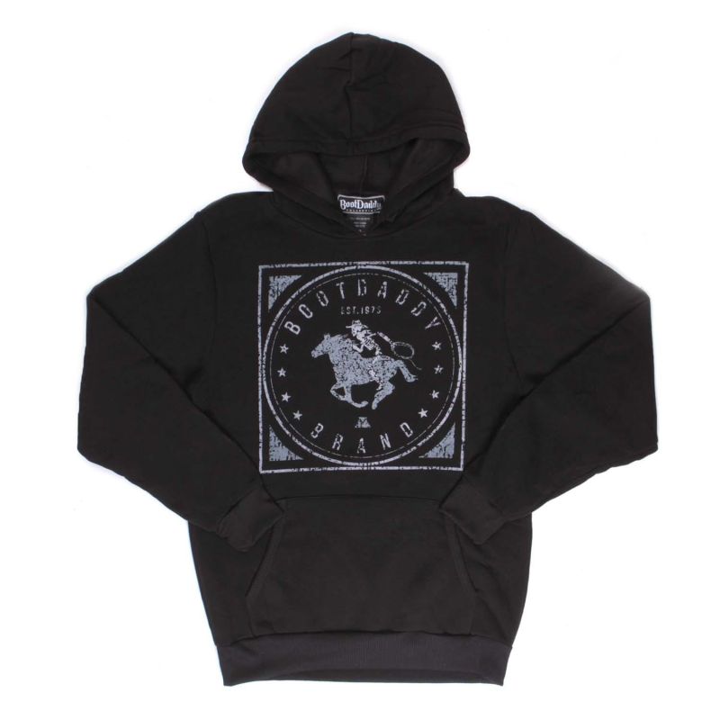 BootDaddy Unisex Ride or Die Hoodie Black