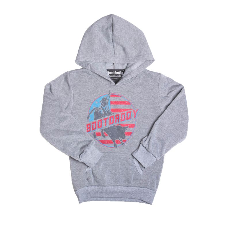 BootDaddy Children American Flag Rider Hoodie