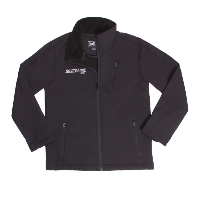 BootDaddy Childrens Black Soft Shell TEK Jacket