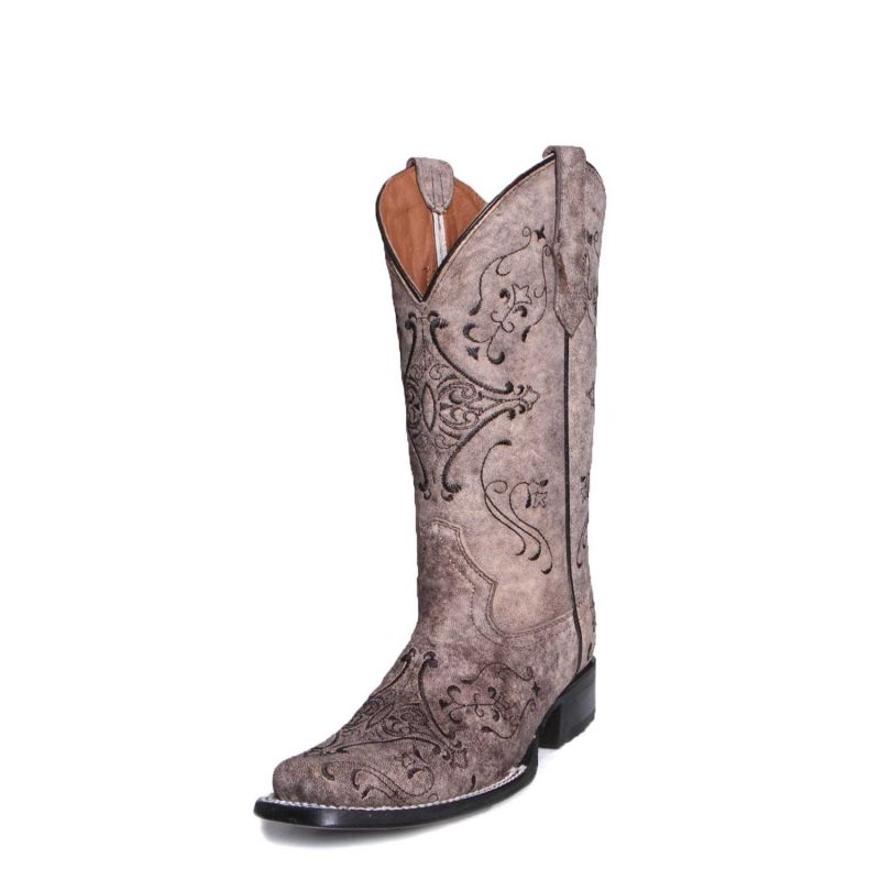BootDaddy with Circle G Womens Scroll Cowboy Boots