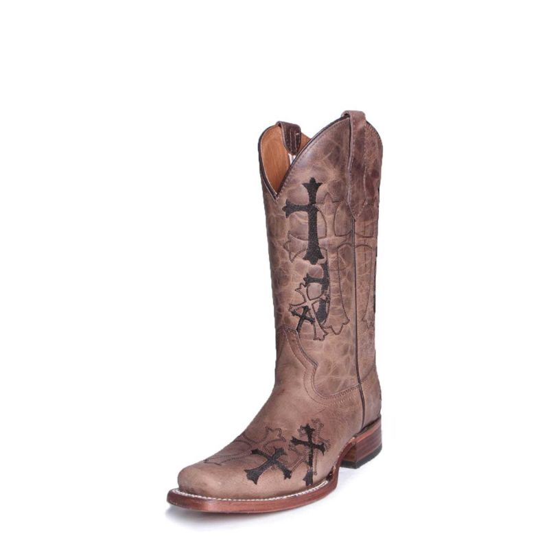 BootDaddy with Circle G Womens Cross Cowboy Boots