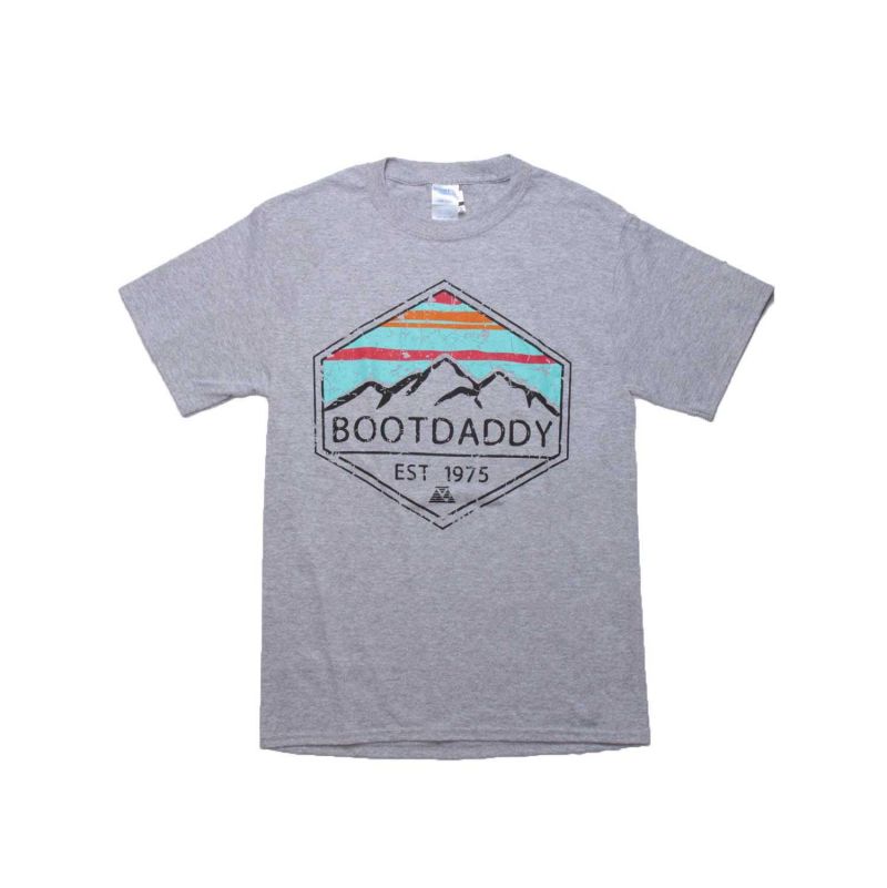 BootDaddy Mens Desert Mountain T Shirt