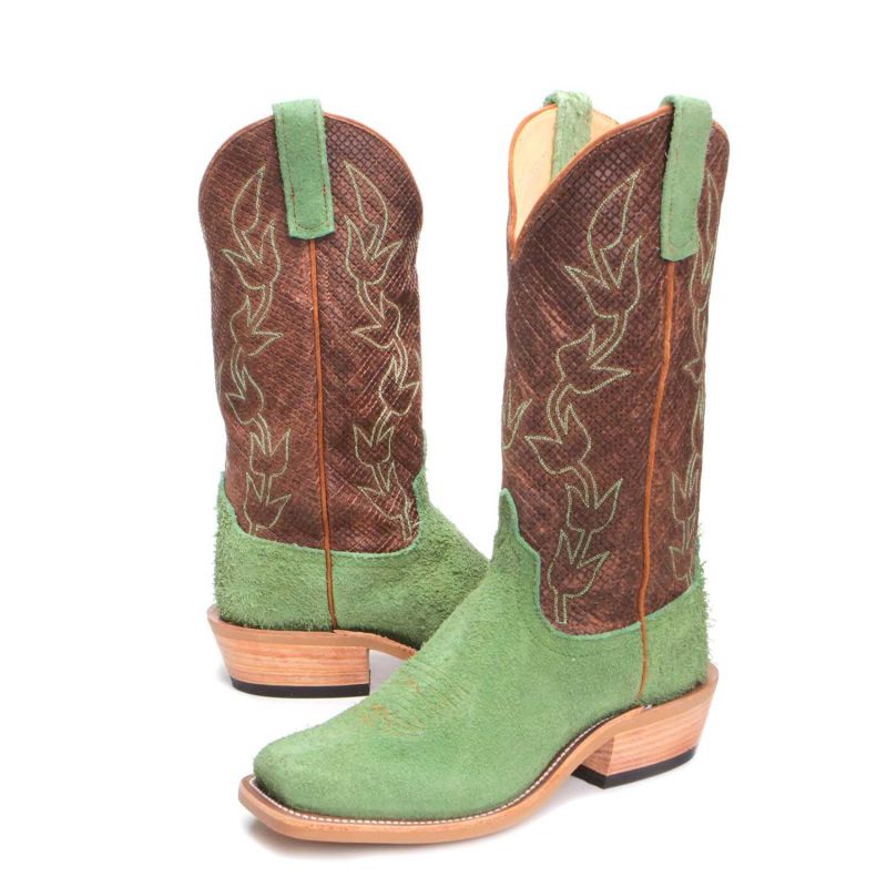 BootDaddy with Anderson Bean Mens Jade Bison Cowboy Boots