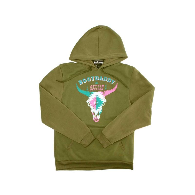 BootDaddy Unisex Getting Western Logo Hoodie