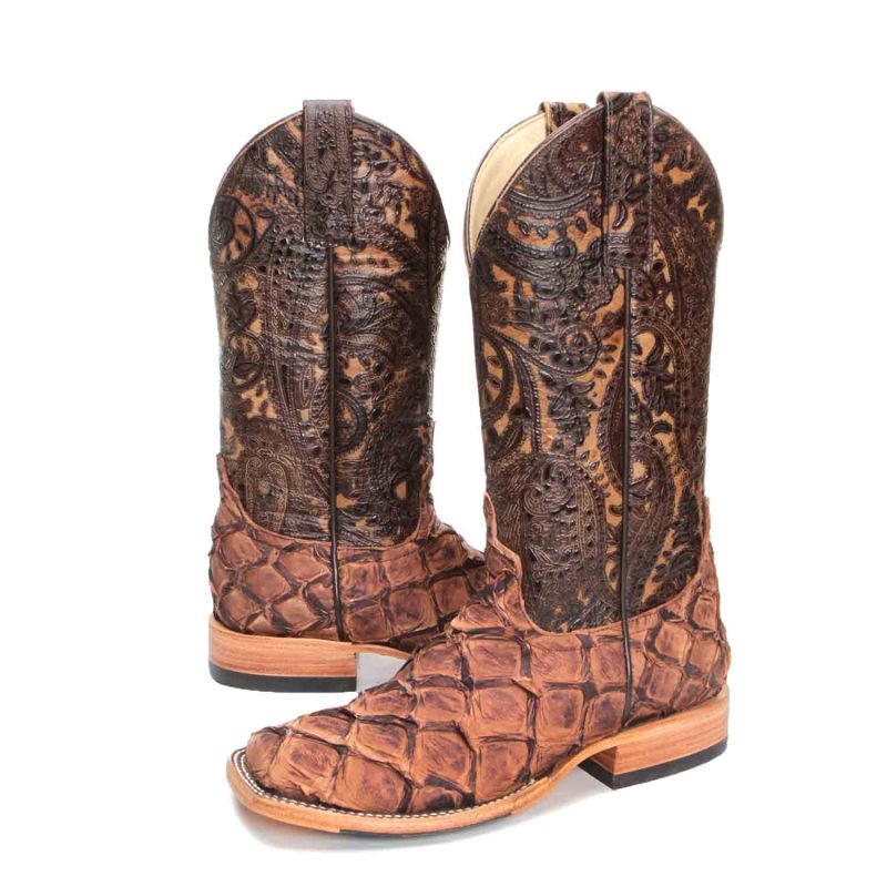 BootDaddy Macie Bean Womens Paisley Big Bass Boots