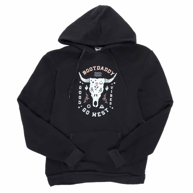BootDaddy Unisex Good Vibes Hoodie