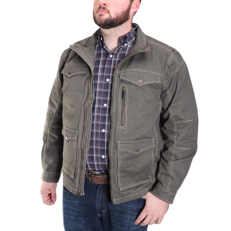 BootDaddy Mens Canvas Ranch TEK Jacket