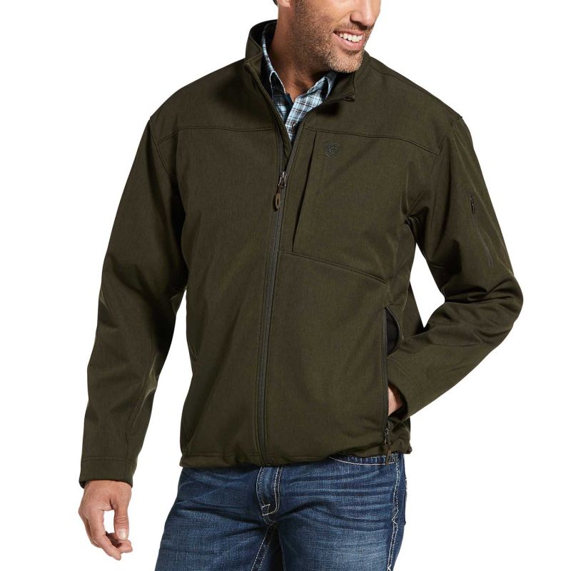 Ariat Mens Vernon Water Resistant Softshell Jacket