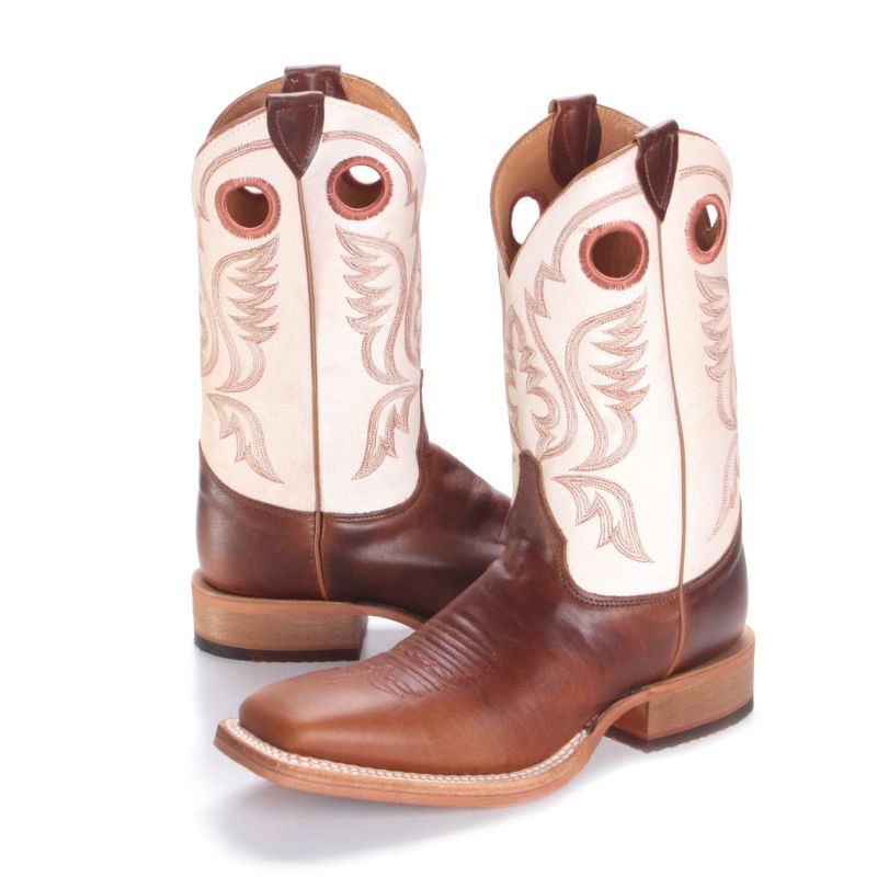 BootDaddy with Justin Mens Sienna Square Toe Cowboy Boots