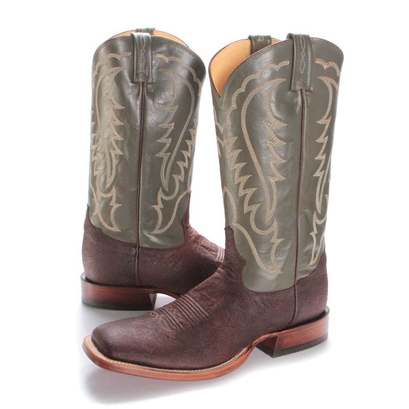 BootDaddy with Tony Lama Mens Smooth Quill Ostrich Boots
