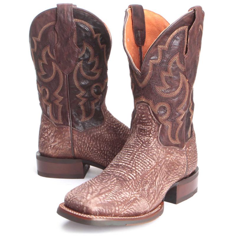 BootDaddy with Dan Post Mens Cabra Cowboy Boots Brown
