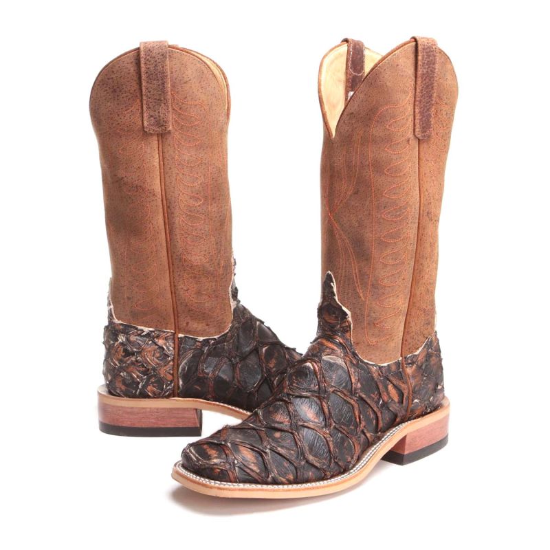 BootDaddy with Anderson Bean Mens Rusty Crush Big Bass Boots