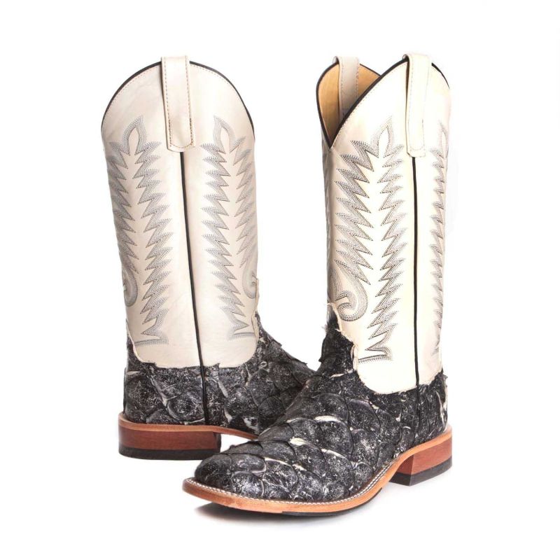 BootDaddy with Anderson Bean Mens Big Bass Boots Asphalt