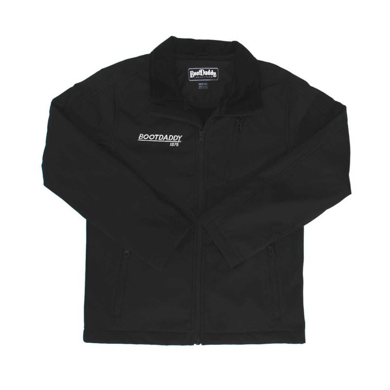 BootDaddy Childrens Soft Shell TEK Jacket Black