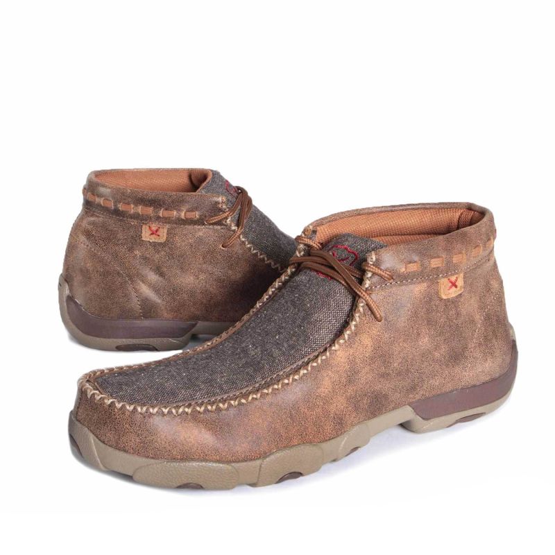 BootDaddy with Twisted X Mens ECO Lace Up Bomber Shoes