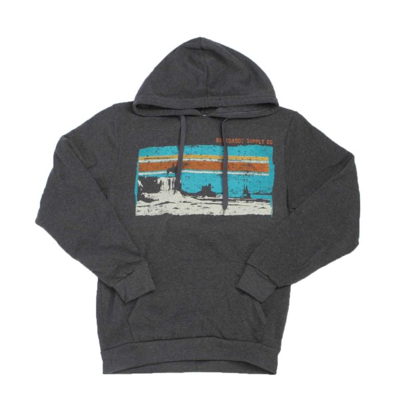 BootDaddy Unisex On the Edge Western Hoodie