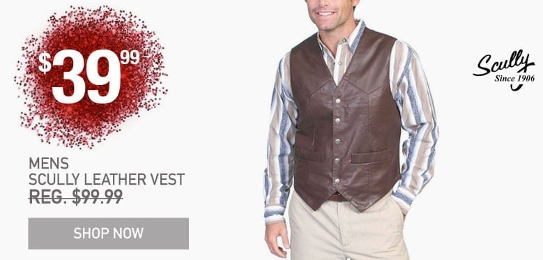 MENS-SCULLY-LEATHER-VEST - BootDaddy